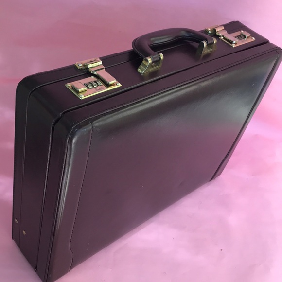 Vintage | Bags | Vintage Burgundy Jourdan Leather Briefcase | Poshmark